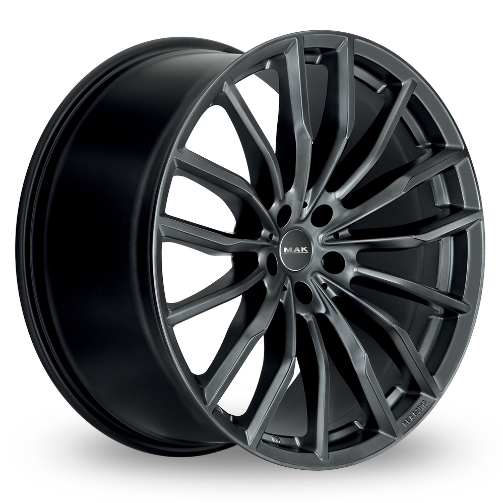 MAK Rapp Matt Titan 21" Wider Rear Alloy Wheels - Wheelbase