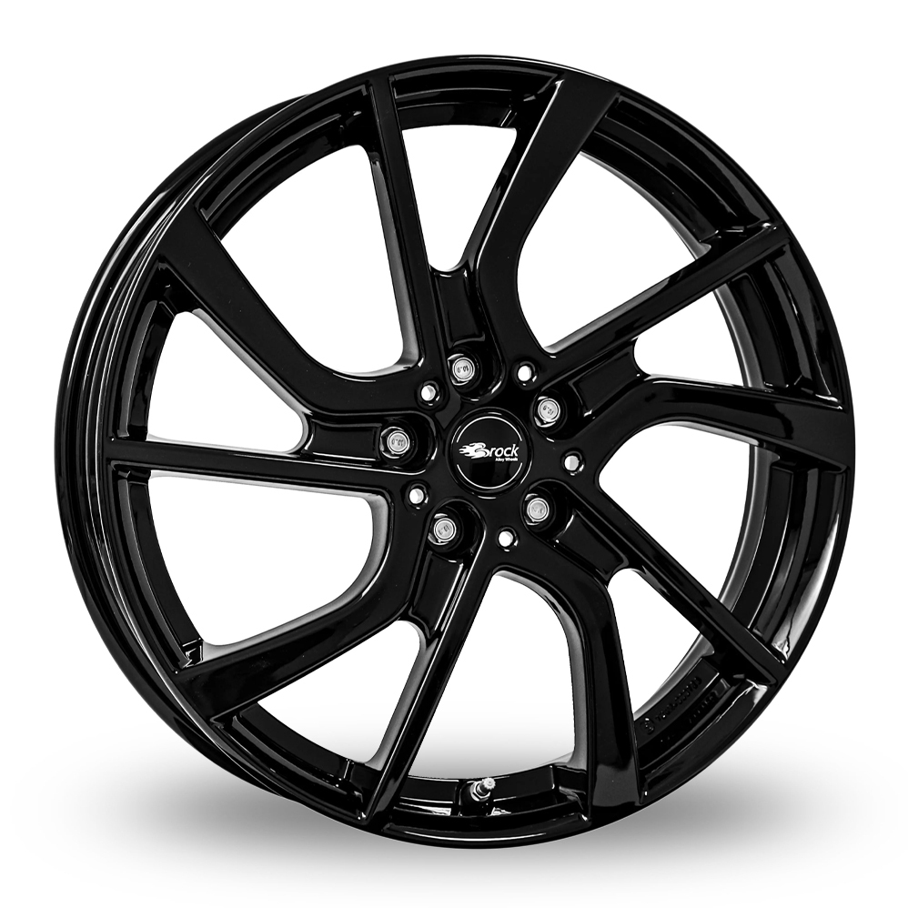 Brock eB1 Gloss Black 19" Alloy Wheels - Wheelbase