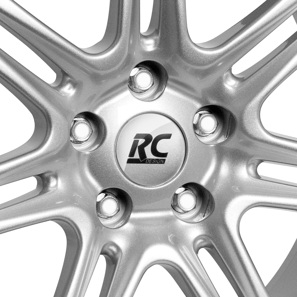 Buy 16" RC Design RC28 Silver Alloy Wheels - Wheelbase