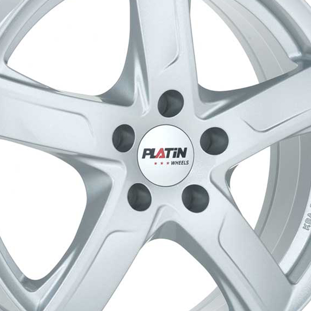 Buy 17" Platin P 84 Silver Alloy Wheels - Wheelbase