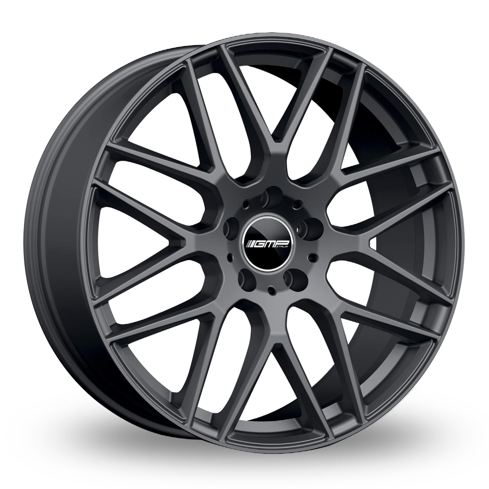 GMP Italia Berghem Matt Anthracite 21" Wider Rear Alloy Wheels - Wheelbase