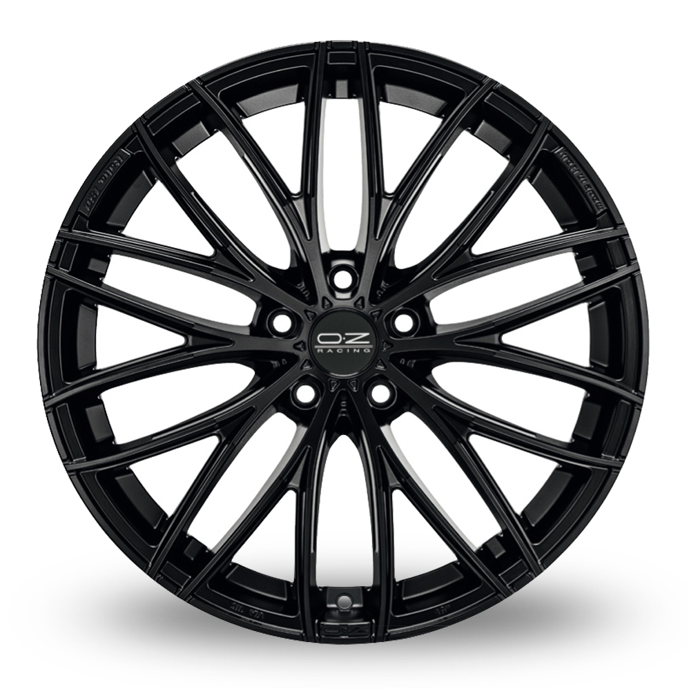 OZ Racing Italia 150 5 Stud Matt Black 17" Alloy Wheels - Wheelbase