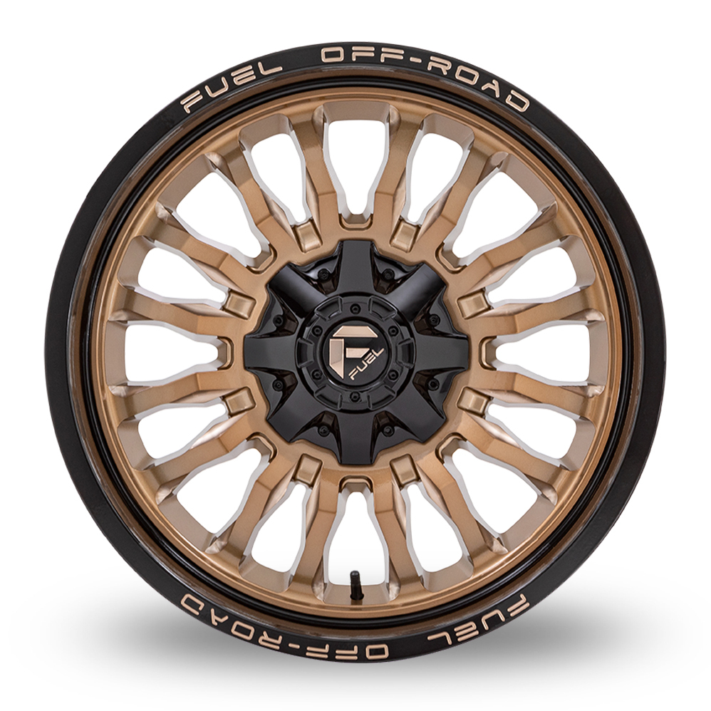 Fuel Off-Road Arc Bronze Centre Black Lip 20" Alloy Wheels - Wheelbase