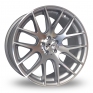 Zito 935 Silver Polished 18" Alloy Wheels - Wheelbase