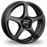 Ronal R53 Matt Black 15" Alloy Wheels - Wheelbase