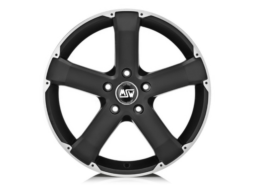 MSW (by OZ) 45 Matt Black 18" Alloy Wheels - Wheelbase