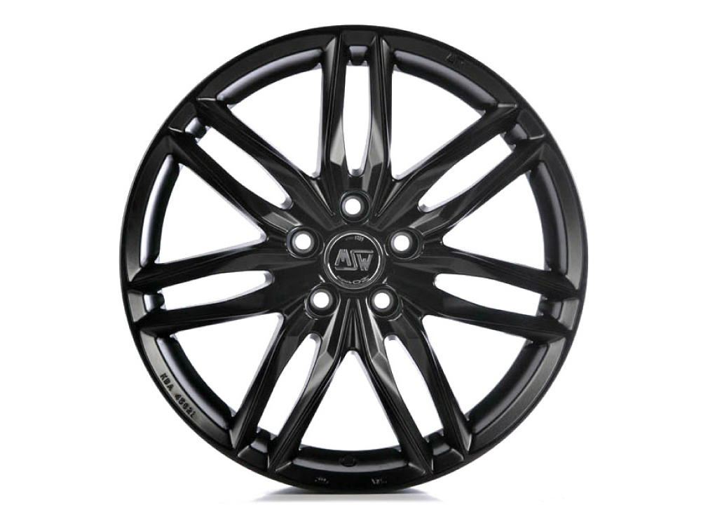 MSW (by OZ) 24 Matt Black 17" Alloy Wheels - Wheelbase