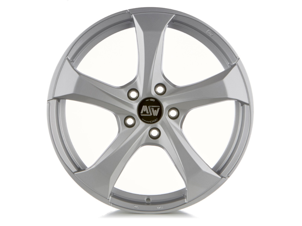 MSW (by OZ) 47 Silver 17" Alloy Wheels - Wheelbase