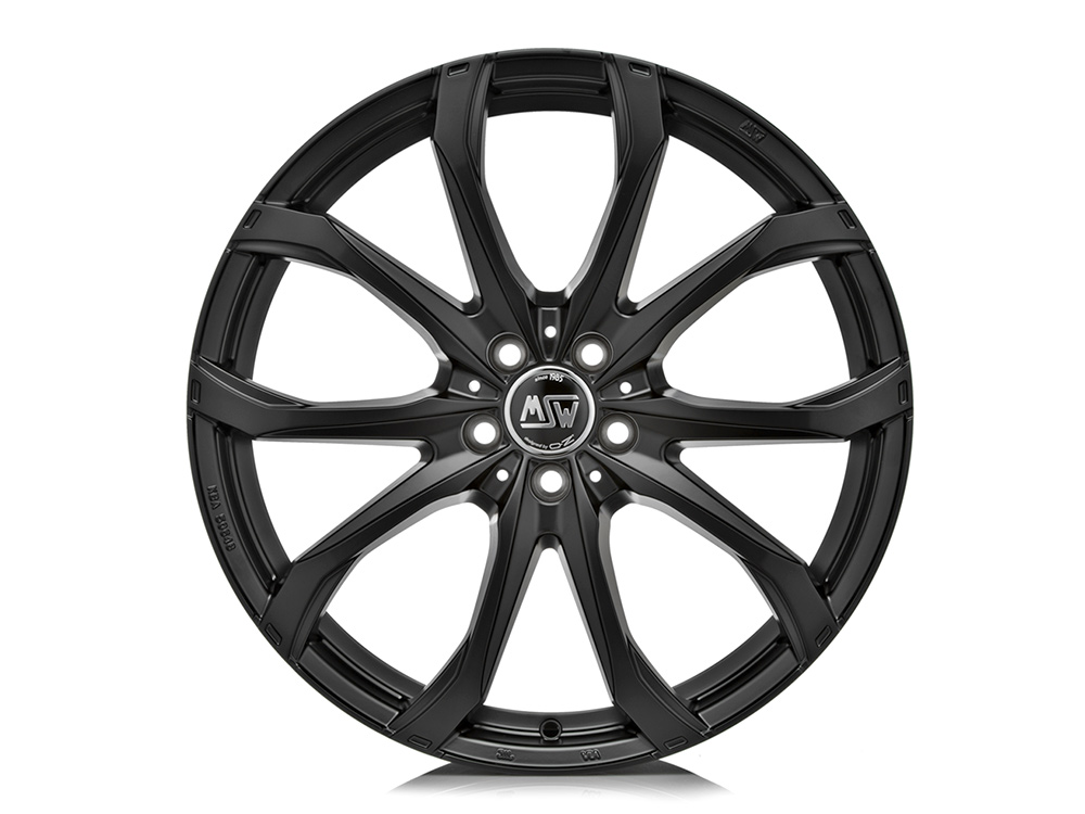 MSW (by OZ) 48 Matt Black 18" Alloy Wheels - Wheelbase